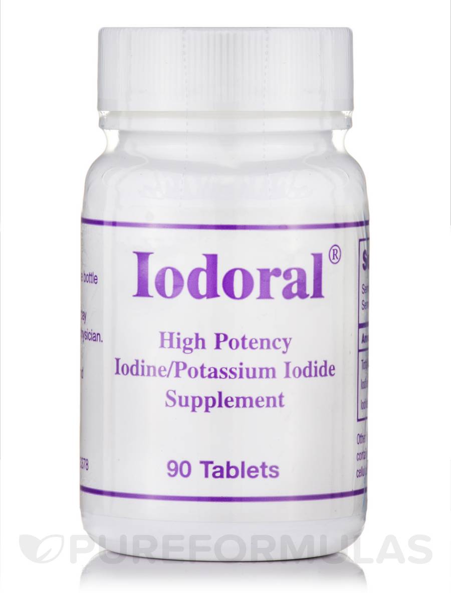 IODORAL (180 CAPS) IODINE/POTASSIUM IODIDE – Enzyme International